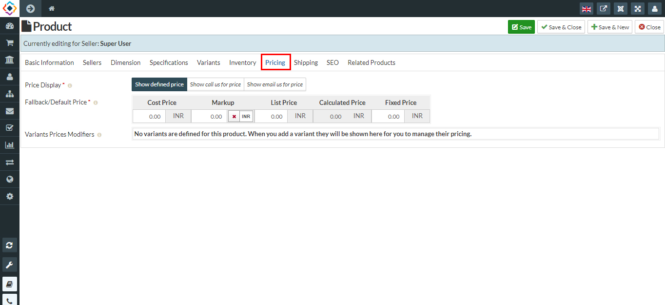 Store Setup | Learn Sellacious