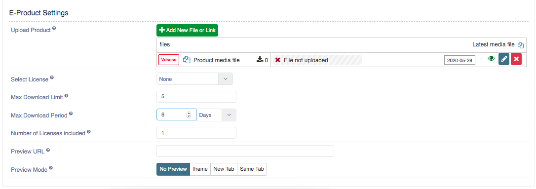 Download limits | Learn Sellacious