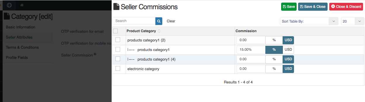 Seller Commission | Learn Sellacious