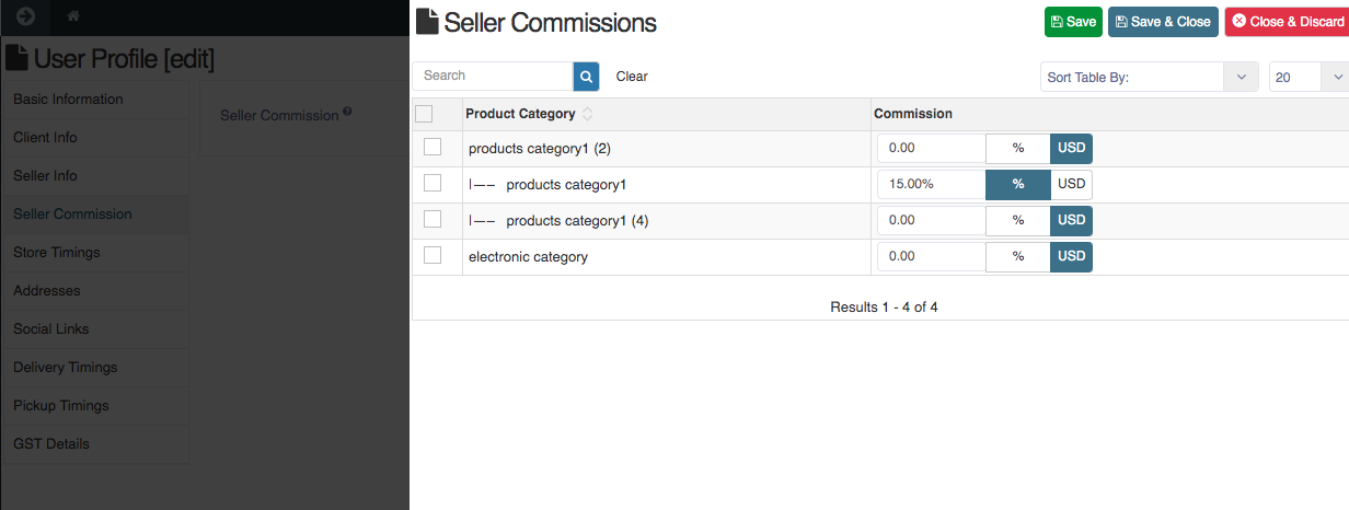 Seller Commission | Learn Sellacious