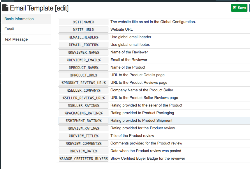 Review Rating Email | Learn Sellacious