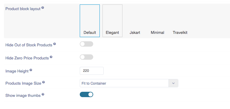 Frontend display options | Learn Sellacious